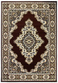 SINTELON Kusový koberec Practica 58/DMD BARVA: Hnědá, ROZMĚR: 300x400 cm