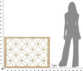 Designová konzola Fareeda 120 cm zlatá