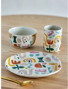 Kameninová dětská jídelní sada 3 ks Filur – Bloomingville Mini