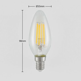 LED žárovka filament E14 4W 827 3 step dim 3ks