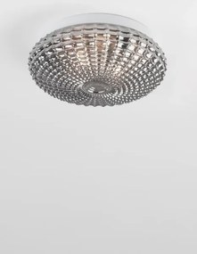 Designové stropní svítidlo Clam 30 chrom