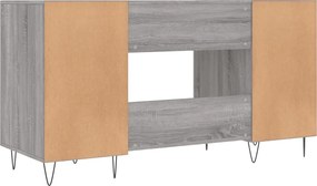vidaXL Psací stůl 140 x 50 x 75 cm kompozitní dřevo [829546] Barva: hnědý dub