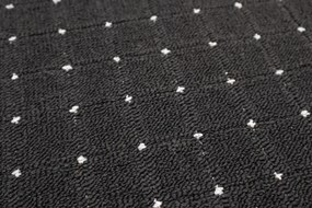 Condor Carpets Kusový koberec Udinese antracit kruh - 57x57 (průměr) kruh cm