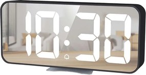 Hodiny s bluetooth synchronizací CA08, černá