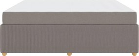 Rám postele Taupe 180 x 200 cm textil 3398422