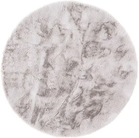 Moderní kulatý koberec Angelo Světle šedý Rozměr: průměr 80 cm