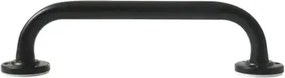 MSV SAFE černá / Bezpečnostní madlo / ocel / 30 cm / nosnost 50 kg