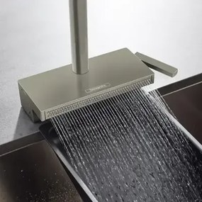 Hansgrohe - Dřezová baterie Aquno Select s výsuvnou koncovkou a plochý