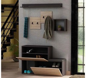 Designová předsíňová sestava Callia antracitová