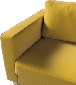 Potah na pohovku IKEA Karlstad, 3-místná, rozkládací barva žlutá látka sametová