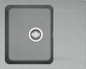 Franke Orion - Tectonitový dřez OID 611-62, 620x500 mm, šedá 114.0395.160