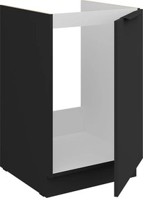 ARIA cc | dolní skříňka 50 ZL 1F dřezová | 50 cm | ANTI FINGERPRINT povrch | černá