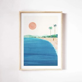 Plakát 30x40 cm Paradise Beach - Travelposter