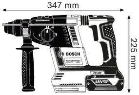 BOSCH GBH 18V-26 F Professional Akumulátorové kombinované kladivo (solo) 0611910000