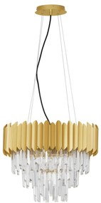 Designový lustr na lanku Magnolia 50 zlaté