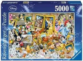 Ravensburger Disney: Portréty postaviček / 5000 dílků / od 12 let
