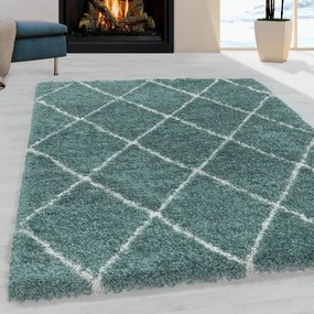 Vopi | Kusový koberec Alvor shaggy 3401 blue - 240 x 340 cm