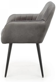 Designová židle Terri šedá