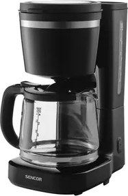 SENCOR SCE 2710BK černá / Kávovar na překapávanou kávu / 1000W / 1.5l