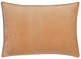 IB LAURSEN Sametový povlak na polštář Coral Sands 72 × 52 cm, oranžová barva, textil