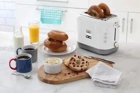 Kenwood kMix TCX751WH bílá / Topinkovač / 900W / 2 plátky / variabilní