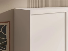 ADRK Furniture Šatní skříň s zrcadlem Hailey 180 SW-HAI-180-W