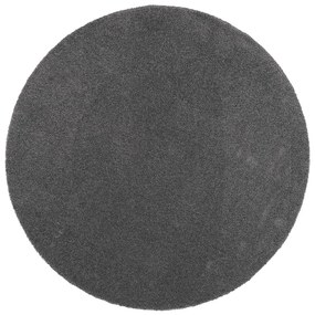 Koberec Silkkitie: Tmavě šedá Ø 133 cm