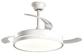 Aigostar B.V. Aigostar - LED Stmívatelný stropní ventilátor LED/36W/230V 2700-6500K + DO bílá B103134F3