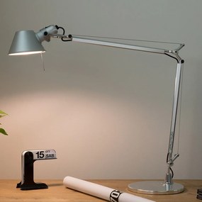 Artemide A001000 + A004030 Tolomeo, designová stolní lampa, 1x77W E27, hliník, 122 cm