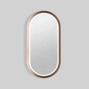 Zrcadlo se senzorem SAT Aurum 40x80 cm rose gold SATZAUR4080BRG