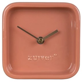 Růžové stolní hodiny Zuiver Cute