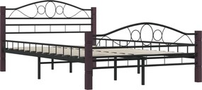 vidaXL Rám postele kovový 120 x 200 cm [285292] Barva: Černá