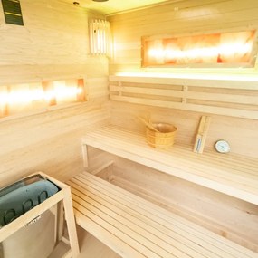 BPS-koupelny Finská sauna Relax  180x160, 4-5 osob