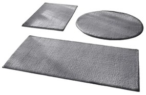 Šedé koupelnové předložky v sadě 3 ks 50x90 cm – Mila Home