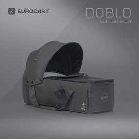 Hluboká měkká vanička pro dětský kočárek Euro-Cart Doblo Iron