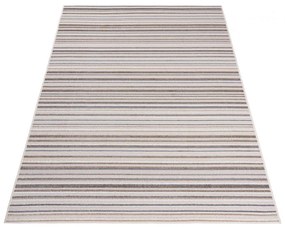 Kusový koberec Proužky béžový 140x200cm