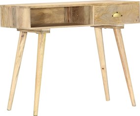 vidaXL Konzolový stolek 90 x 45 x 75 cm masivní mangovníkové dřevo [286180]