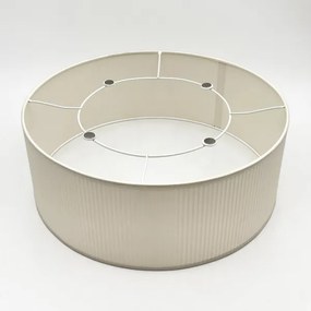 Stropní svítidlo SIRJA PLISADO 2xE27/15W/230V pr. 35 cm krémová