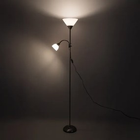 Brilagi - Stojací lampa ARIANA 1xE27/100W/230V + 1xE14/25W zlatá
