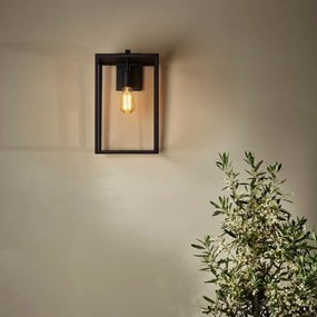 AST 1354007 Venkovní nástěnné svítidlo Box Lantern 450 60W E27 černá - ASTRO Lighting