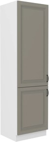 STL 60 cm skřínka vysoká pro lednici STILO II Barevné provedení STILO: Bílá / Grafit