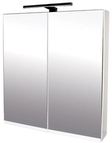 Comodo Zrcadlová skříňka Atica 70 ZS LED-B s osvětlením Any LED 30 B, černá