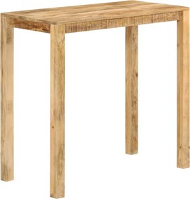 vidaXL Barový stůl 112 x 55 x 108 cm masivní mangovníkové dřevo [350317]