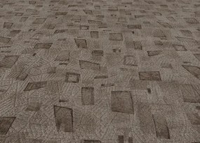 Koberce Breno Metrážový koberec COMO 40, šíře role 400 cm, Hnědá