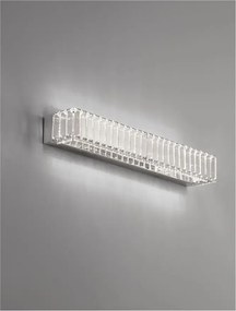 LED nástěnné svítidlo Aurelia 12 Chrome