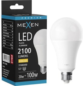 Mexen Nova Žárovka LED E27, A70, 20W, Teplá - 3000K, 2100 lm - L100-E27-2030-01