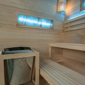 BPS-koupelny Finská sauna Relax  180x160, 4-5 osob