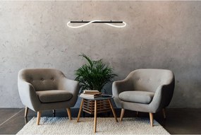 Toolight, LED závěsné svítidlo 120 cm 60W APP853-CP LONG BLACK, černá-bílá, OSW-04030