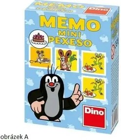 DINO KRTEK mini Pexeso / Délka hry: 20 minut / Počet hráčů: 2-4 / od 3