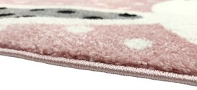 Vopi koberce Dětský koberec Kiddo F0131 pink - 120x170 cm